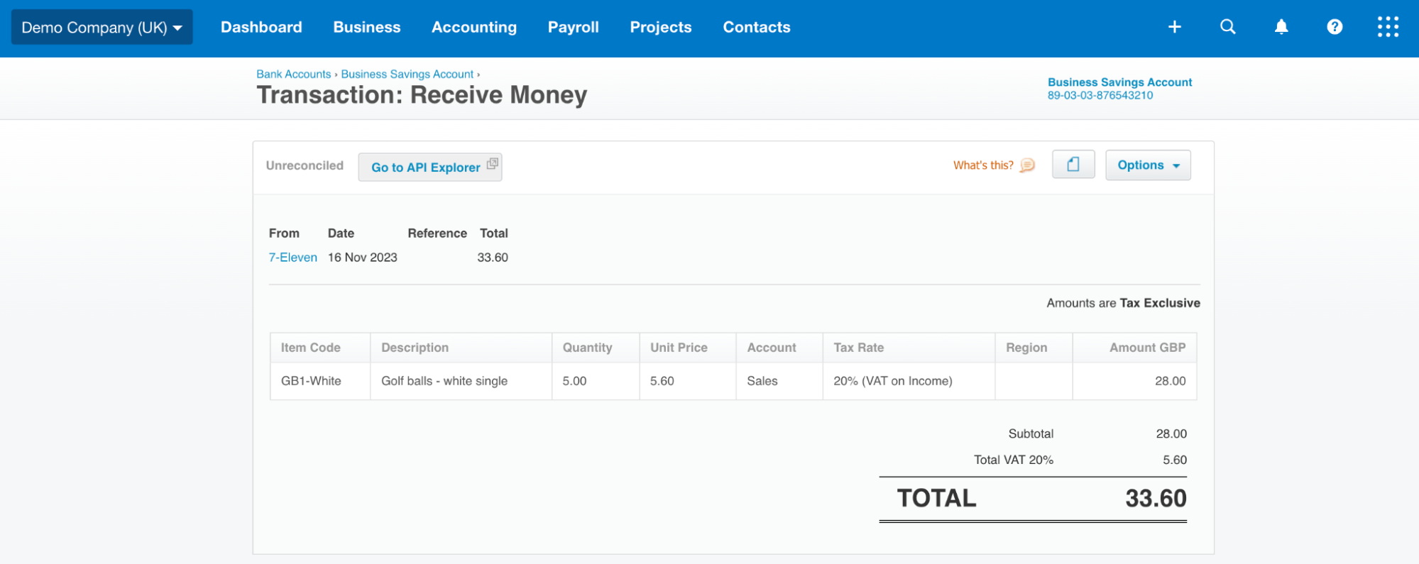 Invoice and Bank Transaction URLs — Xero Developer