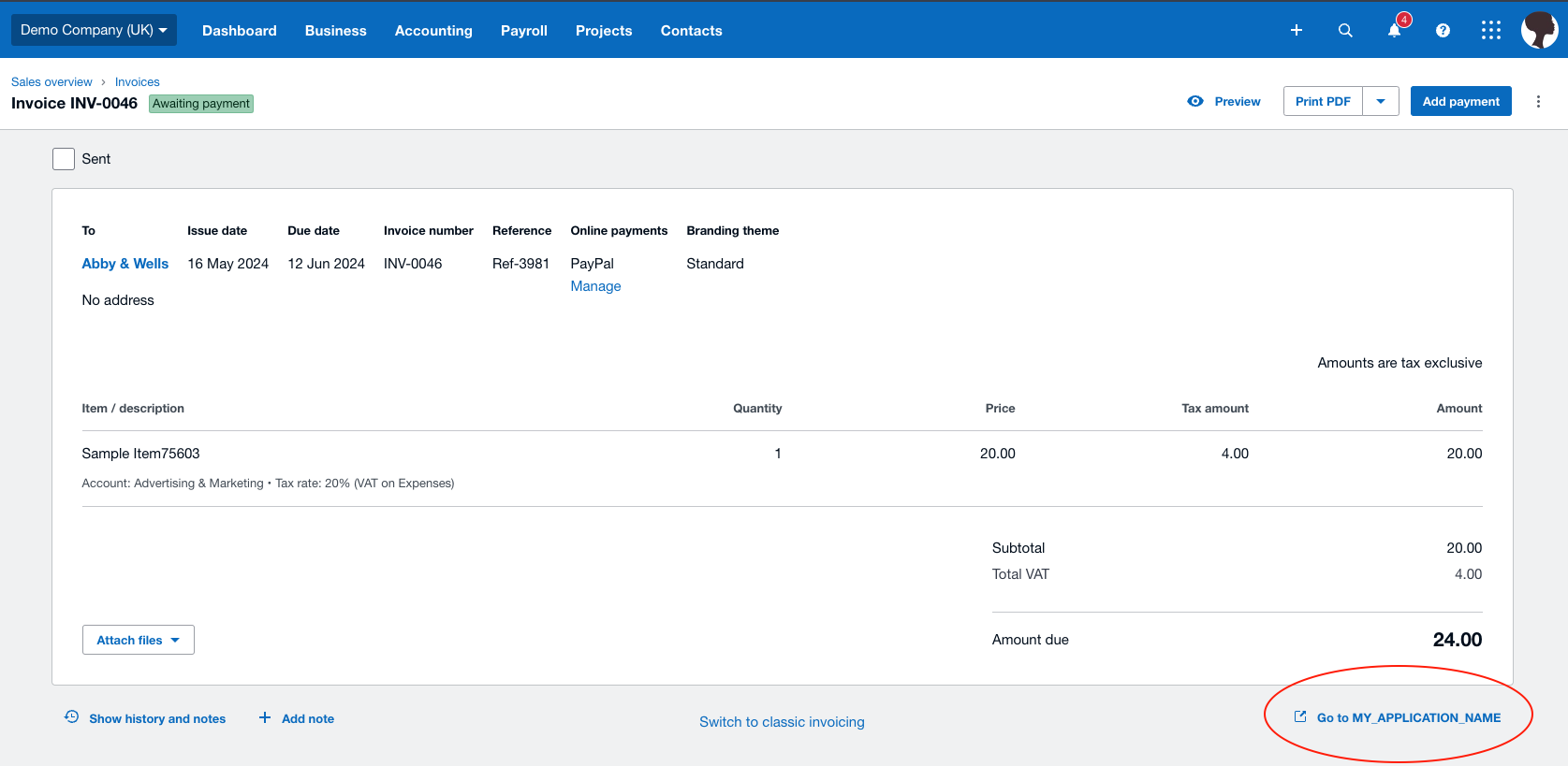 Branding and Naming — Xero Developer