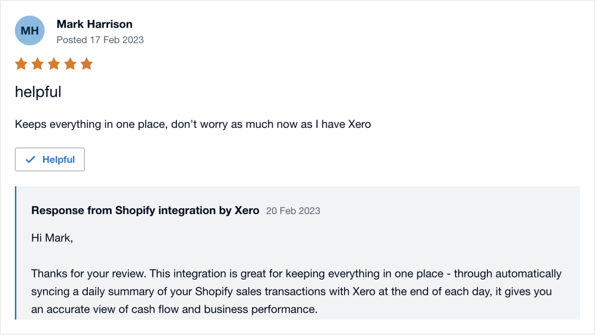 Managing app reviews — Xero Developer