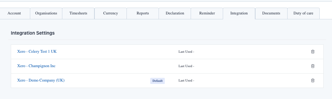 Managing Connections — Xero Developer