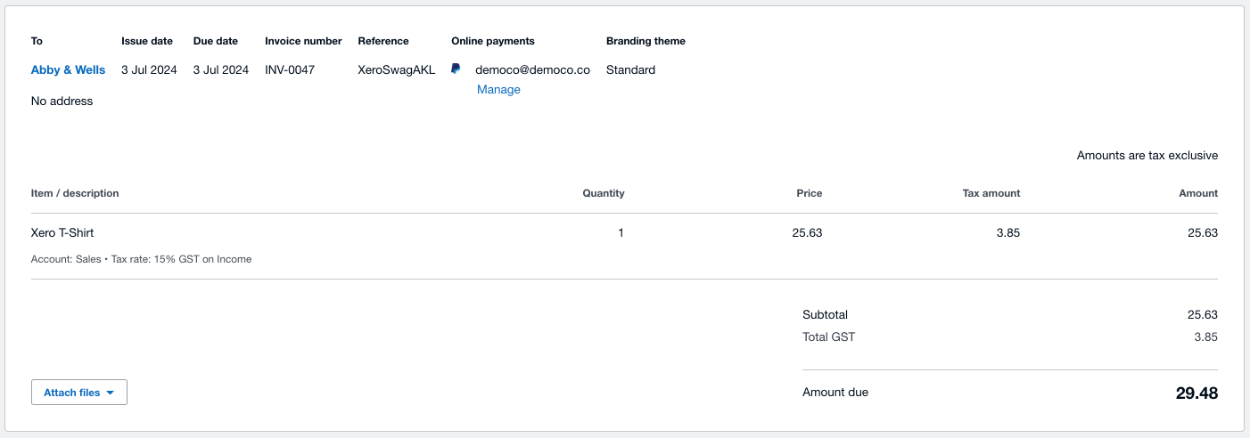 Rounding — Xero Developer